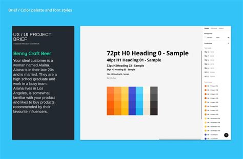 Figma UI UX Design Essentials Benny Beer Skillshare Babe Project