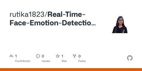 GitHub Rutika Real Time Face Emotion Detection Using OpenCV
