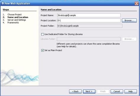 Discuss Java Login Example Using Struts 13