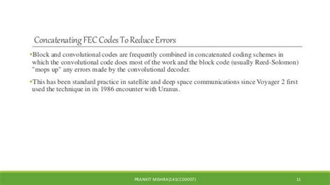 Forward Error Correction