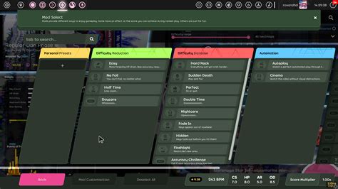 Circle Size And AR Changes When Adding HR In Osu Mania In The Map Stat Window Issue