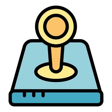 Premium Vector Joystick Icon Outline Vector Online Game Gamer Console Color Flat