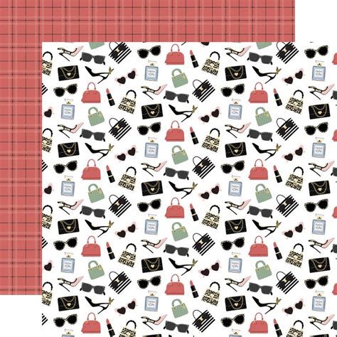 Echo Park Chic Accessories Paper Fashion Echo Park A Cherry On Top