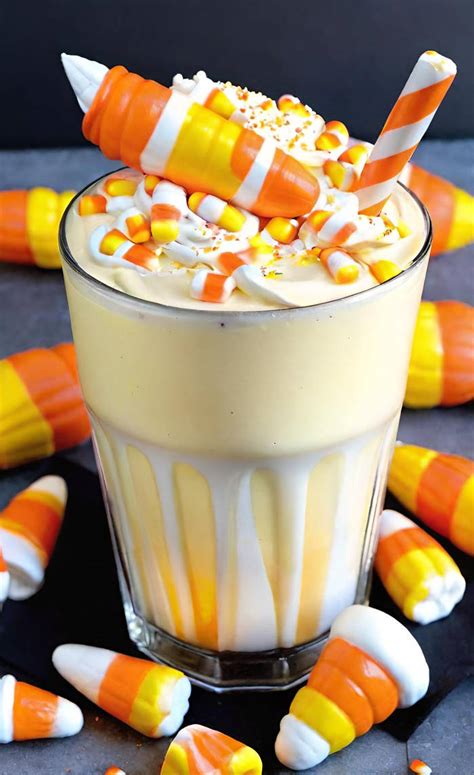Candy Corn Milkshake 10 By Nezukorempadeviart07 On Deviantart