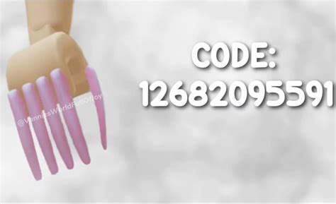 Baddie Nails Roblox Codes Coding Roblox Roblox