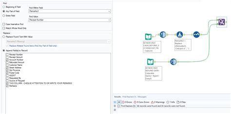 Solved Find And Replace Not Picking Up Matching Cells Alteryx Community