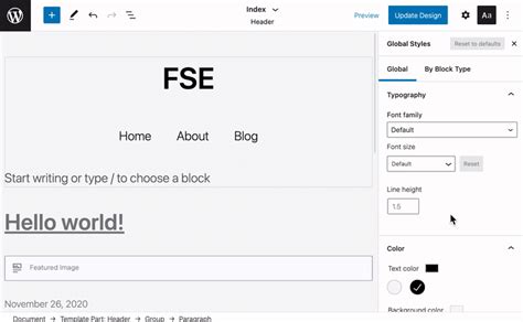 What Is Full Site Editing And How Is It Shaping A New Wordpress