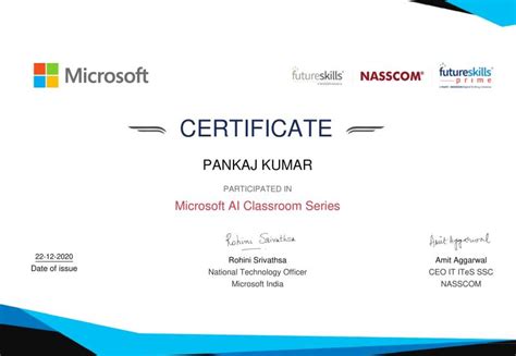 Pankaj Kumar On Linkedin Artificialintelliegence Microsoftcertification