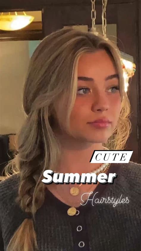 Cute Summer Hairstyles Long Hair Styles Summer Hairstyles Hair Styels