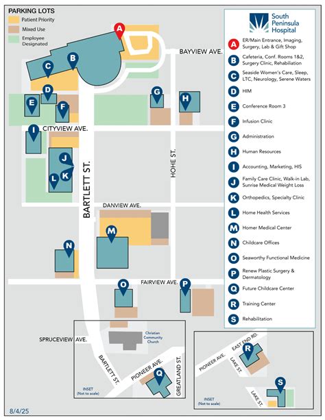 Campus Map South Peninsula Hospital