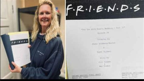 Friends Script From Found In Trash Now Up For Auction Trending