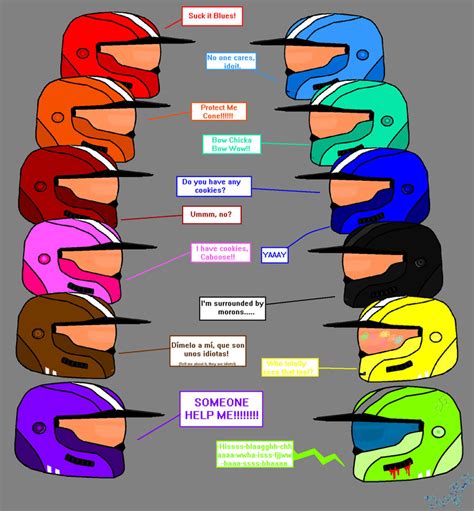 The Red Vs Blue Gang By Bluemoon Monsta On Deviantart