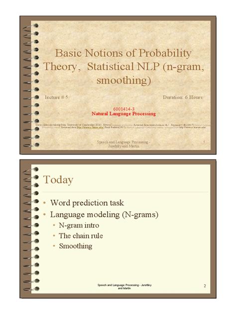 Nlp Lecture 5pdf Pdf