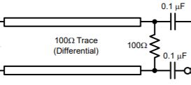 LMK Termination Circuit When Inputting LVDS CLK Clock Timing Forum Clock Timing