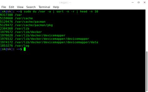 Find Largest And Smallest Directories And Files In Linux Ostechnix