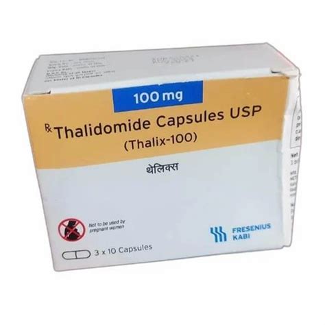 Thalidomide Capsule Usp At ₹ 350 Box Thalidomide Capsule In Karad
