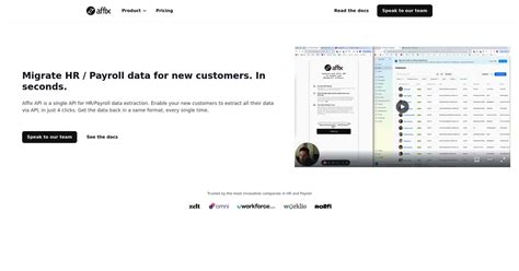 Affix Api Fast And Easy Data Migrations For Hrpayroll