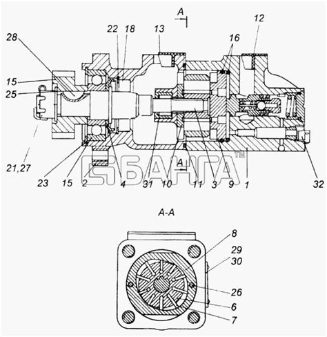 Насос гура камаз 4310 схема - 86 фото