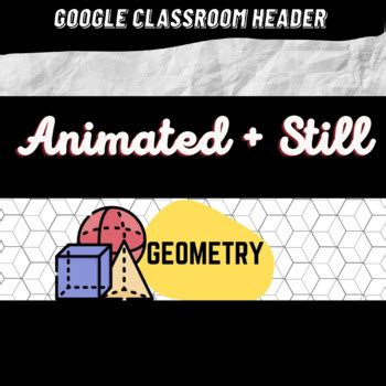 Animated Google Classroom Header Geometry By The Afro Learning Co