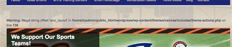 Wordpress Warning Illegal String Offset Woolayout In Wp Content