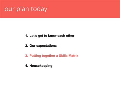 Week 2 Tutorial 1 Skills Matrix PPT