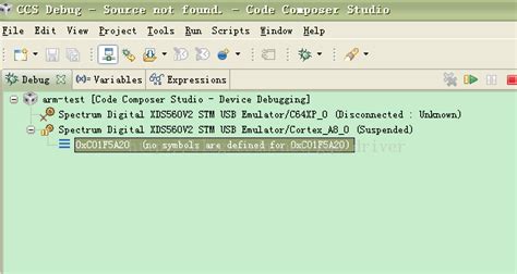 Ti Davinci开发系列之四ccs52使用xds560v2在线调试armdsp程序ccs开发arm Csdn博客