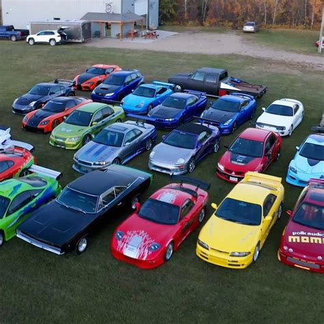 Fast And Furious Cars Collection Tribute To Brian Oconner