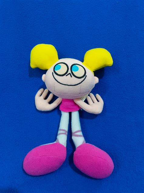 Rare Vintage Dexters Laboratory Dee Dee Plush Hobbies And Toys Toys