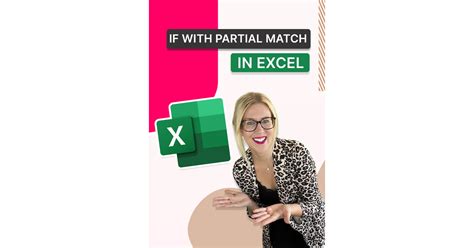 if with partial match in excel[video]