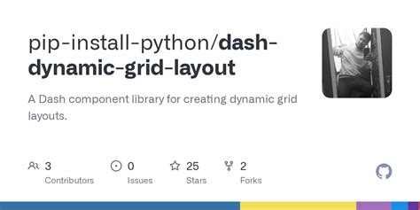 Github Pip Install Python Dash Dynamic Grid Layout A Dash Component