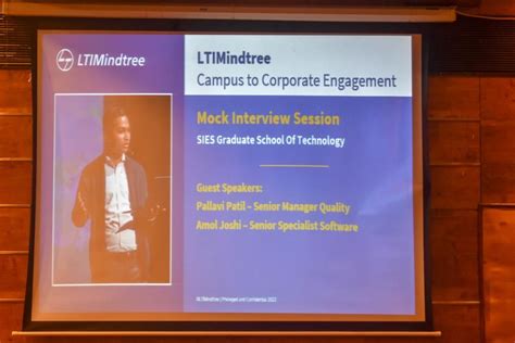 Training And Placement Cell Sies Gst On Linkedin Ltimindtree