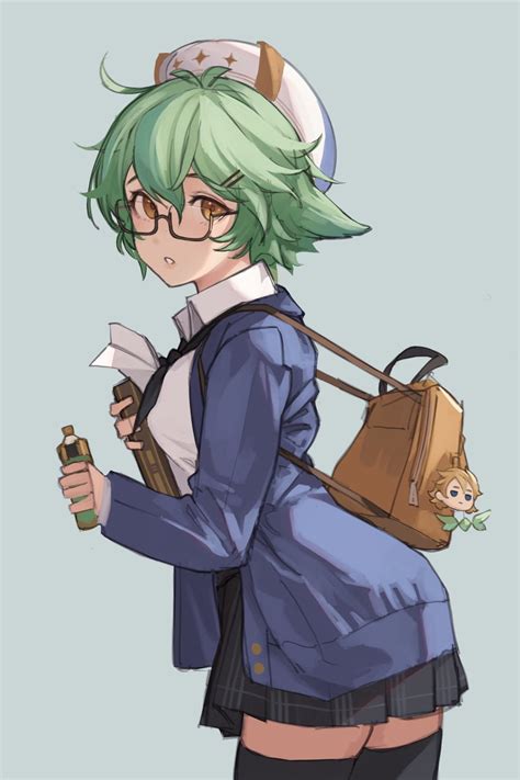 Sucrose Genshin Impact Danbooru