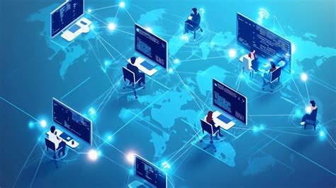 Free Global Digital Network Image Download At Stockcake