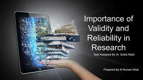 Validity And Reliability Ppt Standardized Testing Educational Assessment