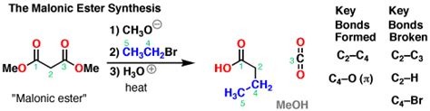 The Malonic Ester Synthesis Master Organic Chemistry
