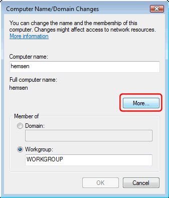 How To Set The Primary DNS Suffix On Windows Vista 2008 Simple DNS Plus Knowledge Base