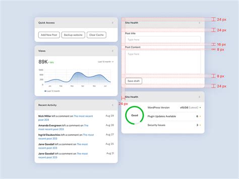 Wordpress Dashboard Redesign By Design For Ducks On Dribbble