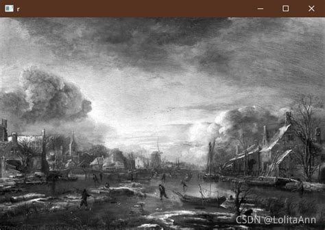 Python Opencv获取灰度图的三种方式python Opencv 灰度图 Csdn博客