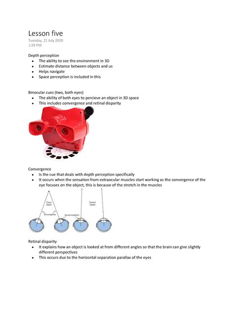 Perception Depth Cues Culture Development Warning Tt Undefined Function 32 Lesson Five