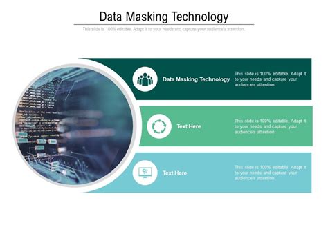 Data Masking Technology Ppt Powerpoint Presentation Icon Images Cpb Presentation PowerPoint