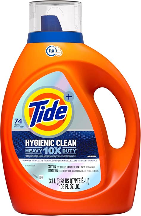 Tide Hygienic Clean Heavy 10x Duty Liquid Laundry Detergent