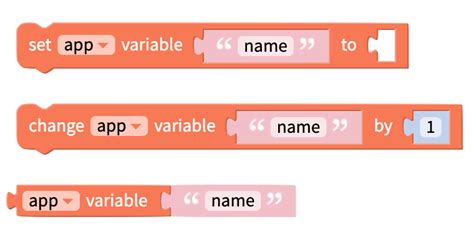 Variables Overview Thunkable Docs