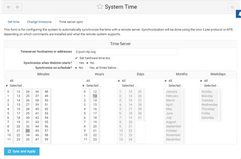 How To Solve Webmin Error Ntp Time Synchronization Failed Missing