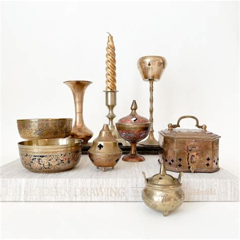 Brass Decor Etsy