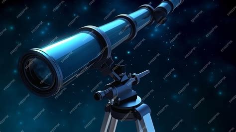 Premium Ai Image Astronomical Telescope Used For Stargazing And Observation Ai Generated