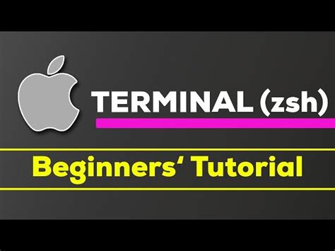 Free Video MacOS Terminal The Beginners Guide From Academind Class Central