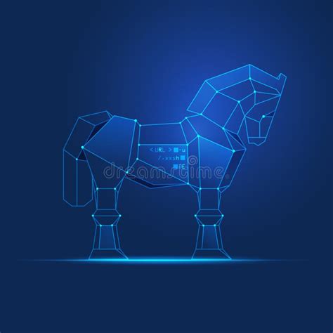 Trojanscript Stock Vector Illustration Of Data Computer 307959465