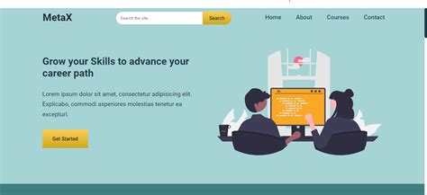 github jassem toumi online school website a static learning platform designed and coded by