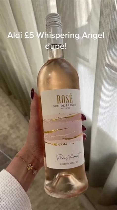 Aldi Shopper Spots £5 Dupe Of Whispering Angel Wine Ahead Of