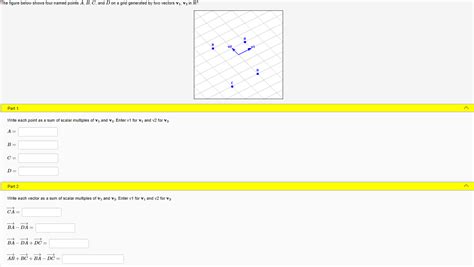 Solved The Figure Below Shows Four Named Points A B C And Chegg
